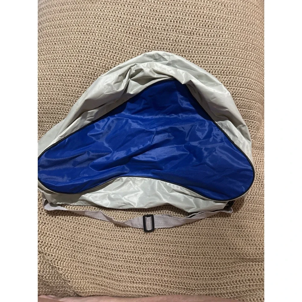 Unbranded | Storage & Organization | Blue Silver Nylon Roller Skates ...